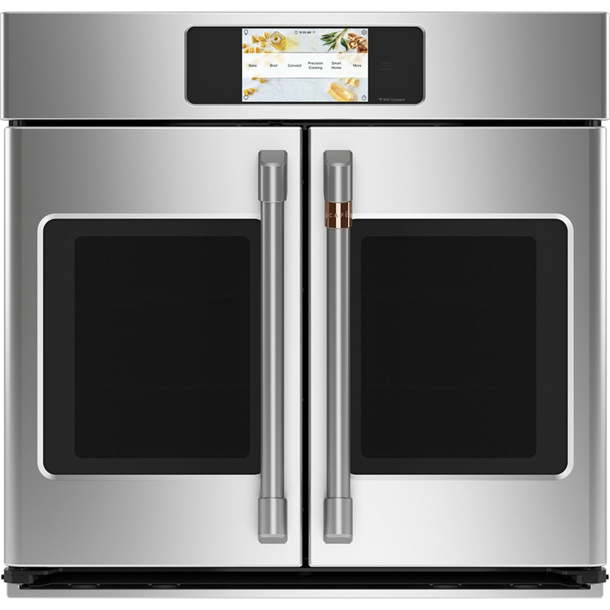 Café 30" Built-In French-Door Single Convection Wall Oven Stainless St ...